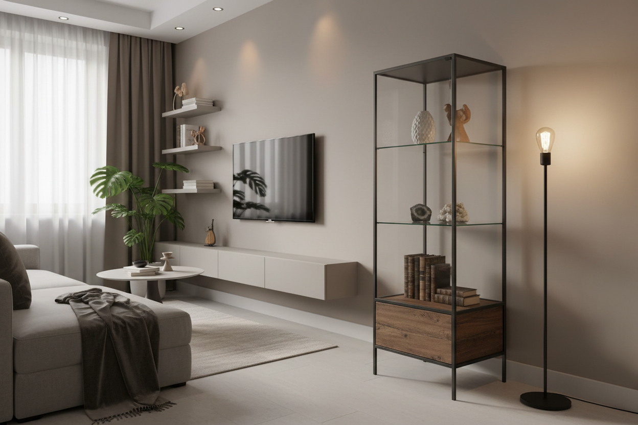 Big Style, Small Footprint: Why a Short Glass Display Cabinet Is the U