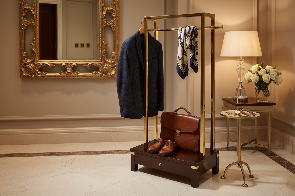How to Style an Entryway Valet for a Luxury Look