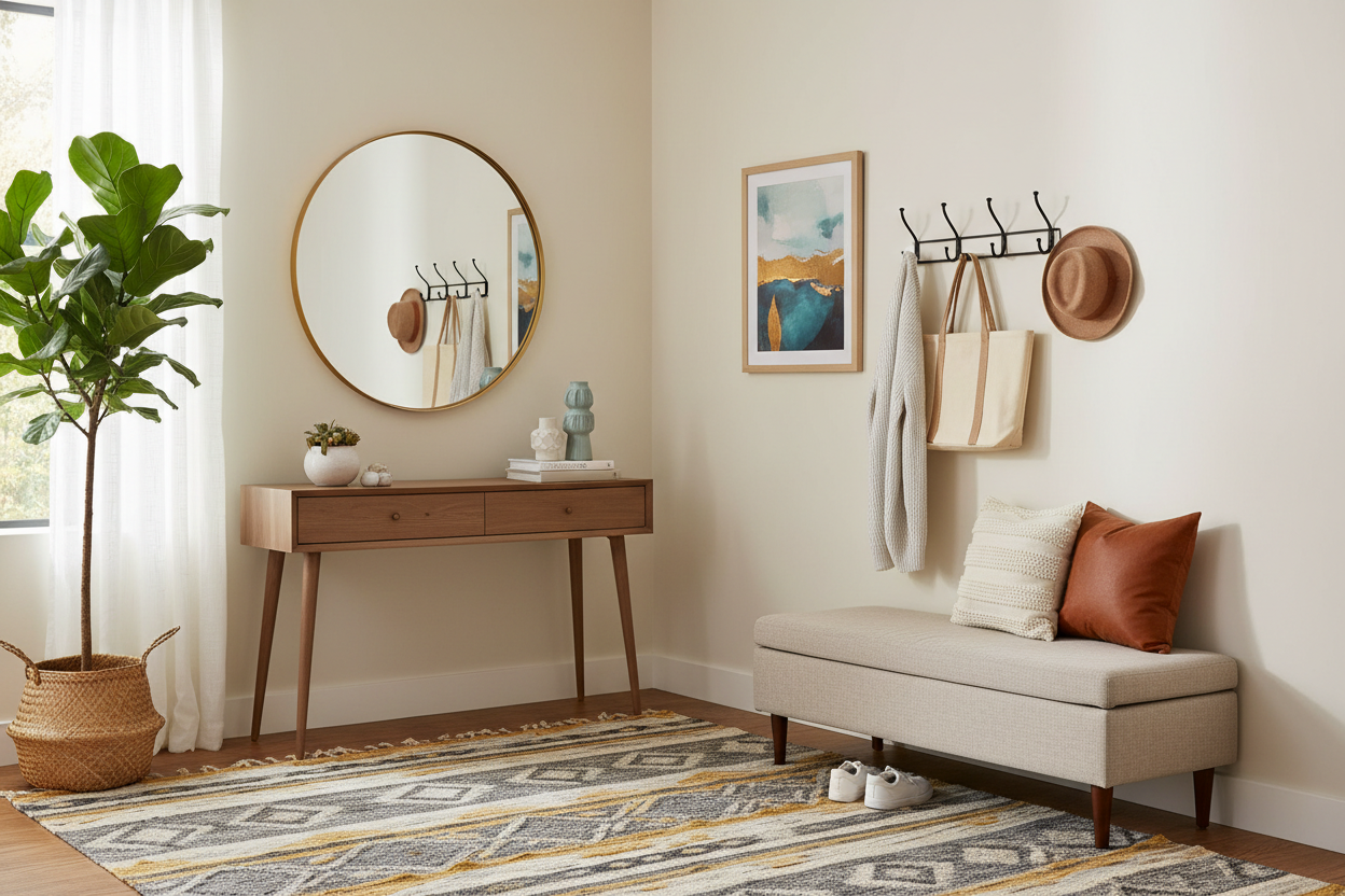 I Styled My Entire Foyer with Target Entryway Furniture: Here’s What A