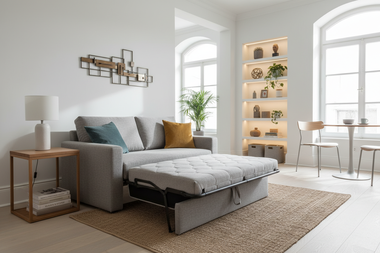 Mastering Small Spaces: The Foldout Loveseat Design Guide