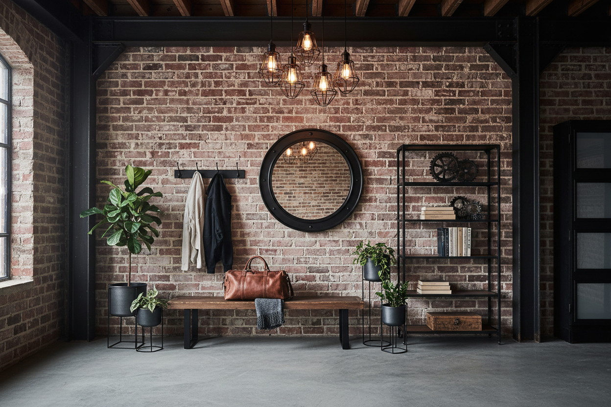 Making a Statement: How to Master the Industrial Entryway Look