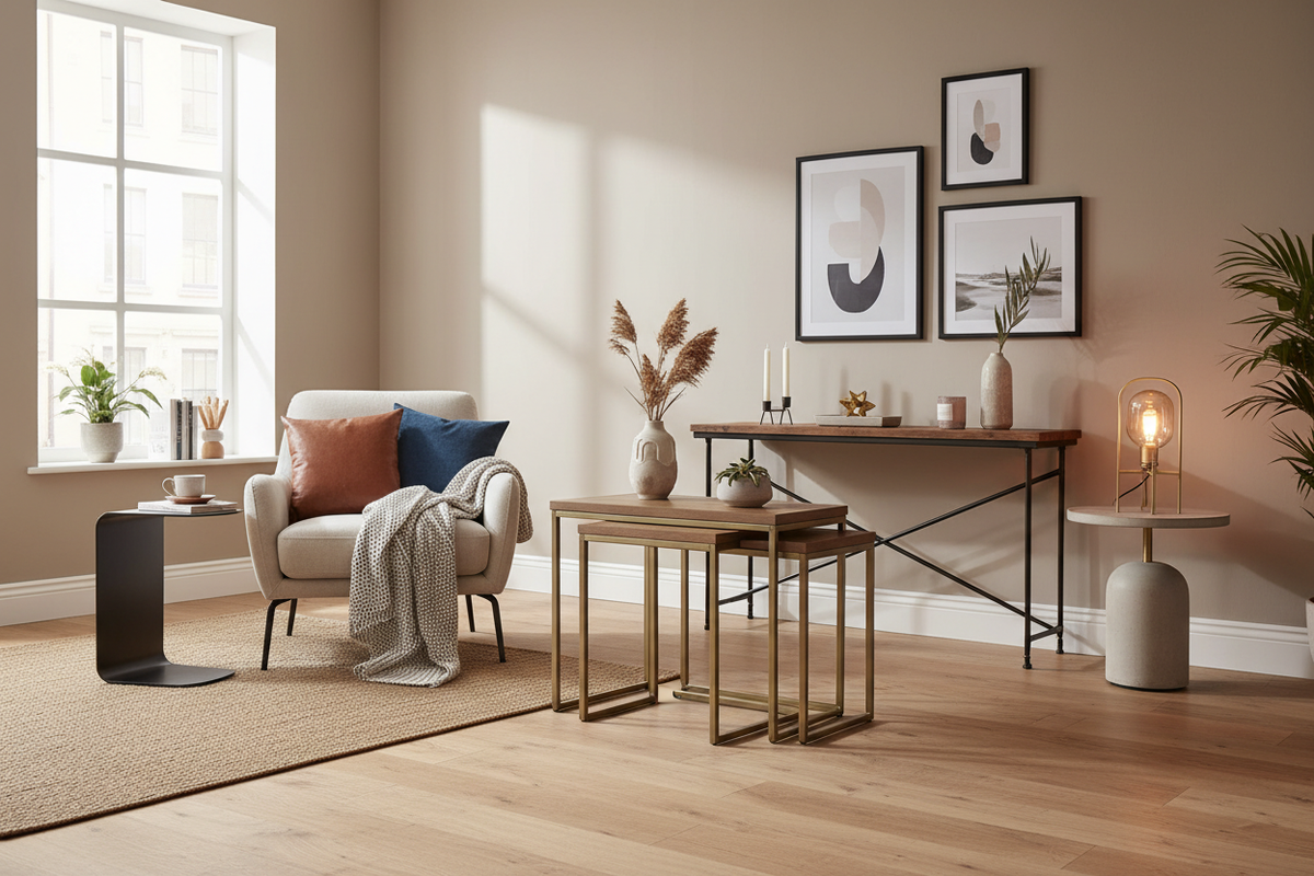 Smart Ways to Choose Compact and Affordable Accent Tables for Any Spac