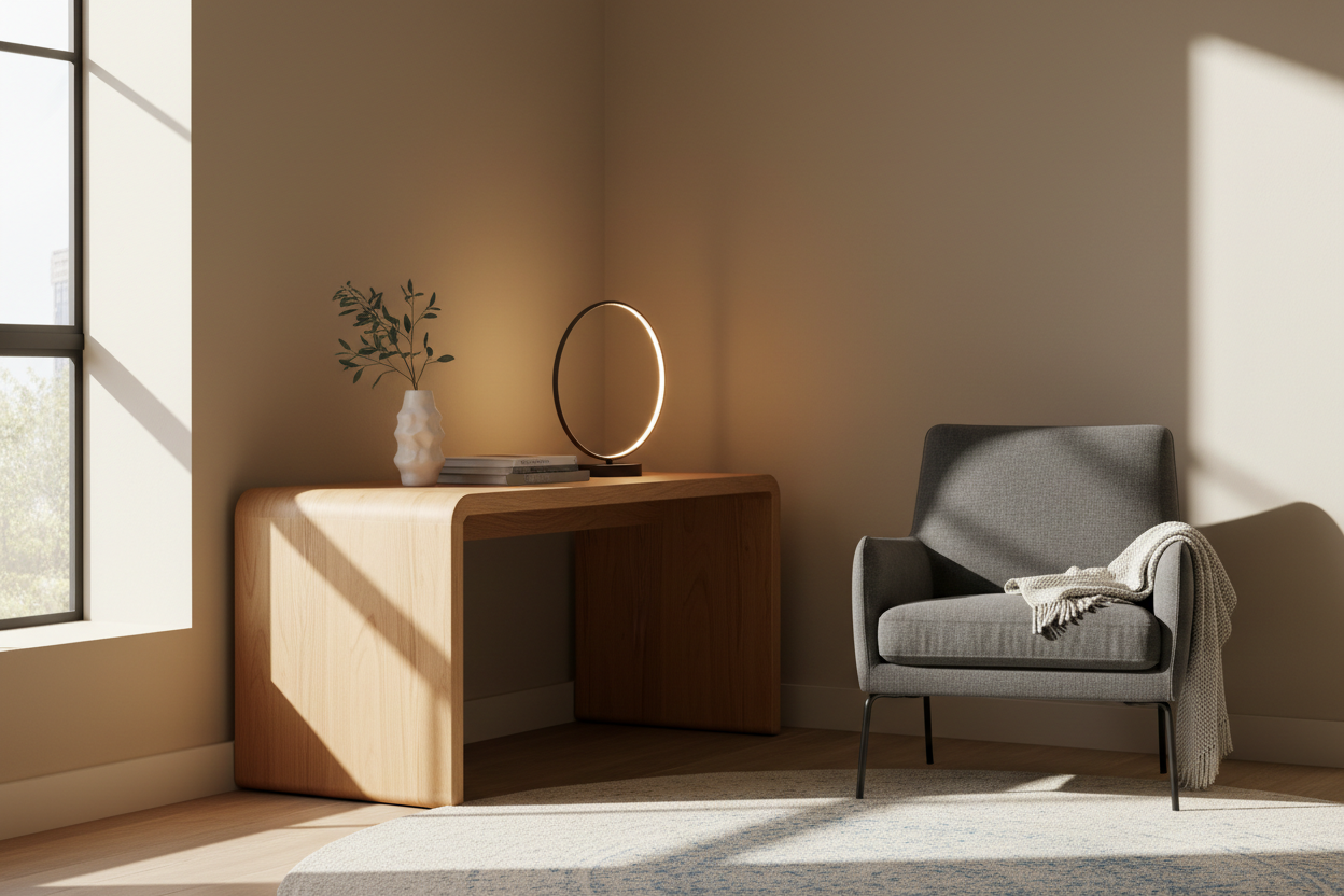 Stop Bumping Your Shins: Why Curved Accent Tables Are the Space-Saving