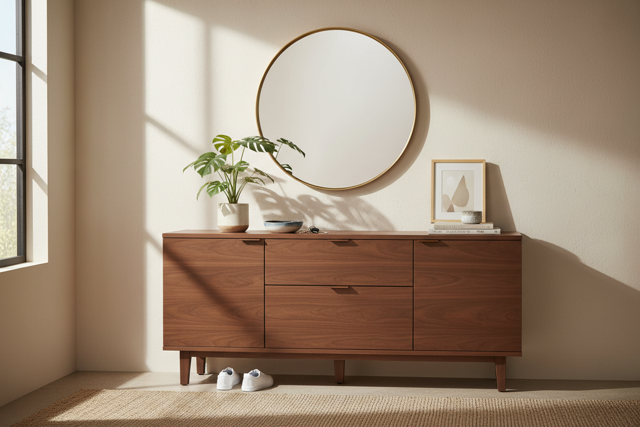 Taming the Entryway: How to Choose the Perfect Hall Cabinet for Any Sp
