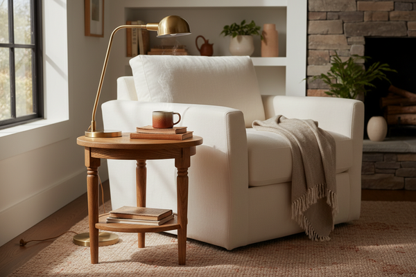 Why That Perfect Small Round Wood Side Table Is Harder to Find Than Yo