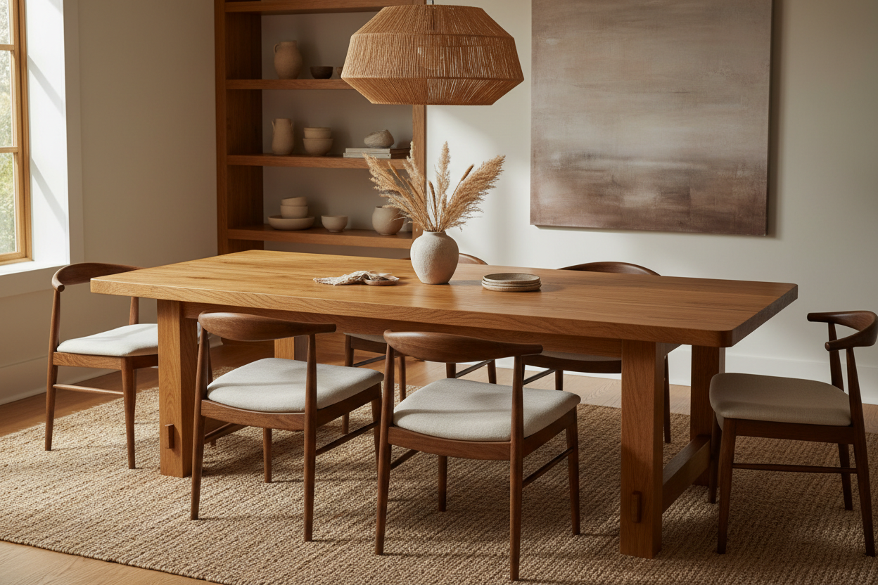 Why Your Next Dining Table Should Be Solid Wood (And How to Choose One
